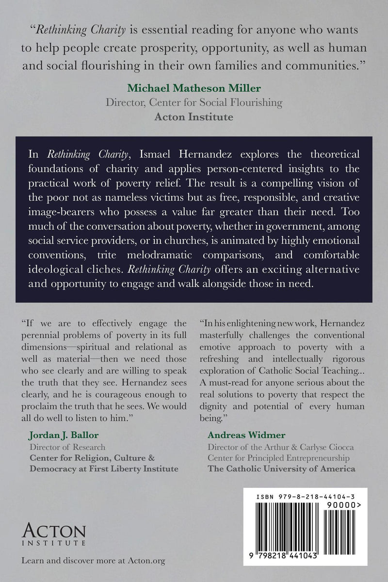Rethinking Charity: Restoring Dignity to Poverty Relief – Acton Bookshop Rethinking Charity: Restoring Dignity to Poverty Relief – Acton Bookshop